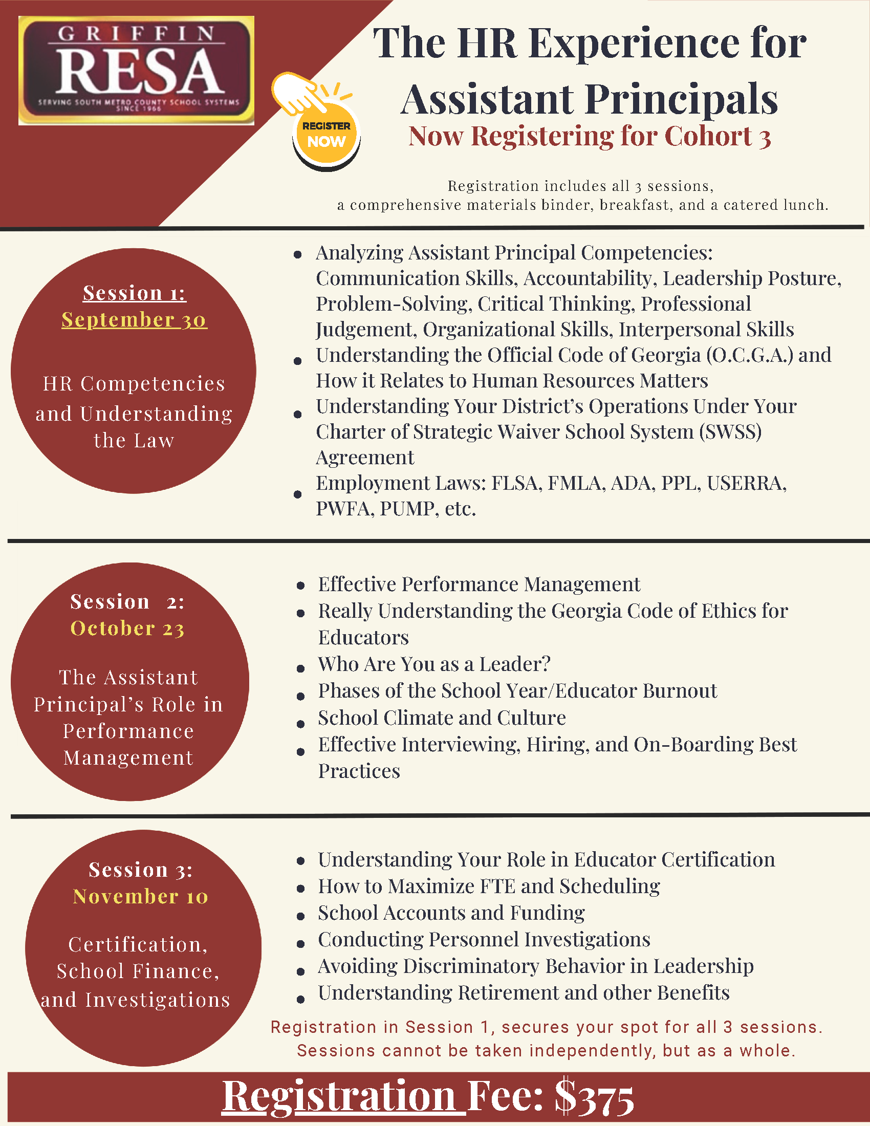 HR Experience for Assistant Principals: Cohort #3 begins in late ...