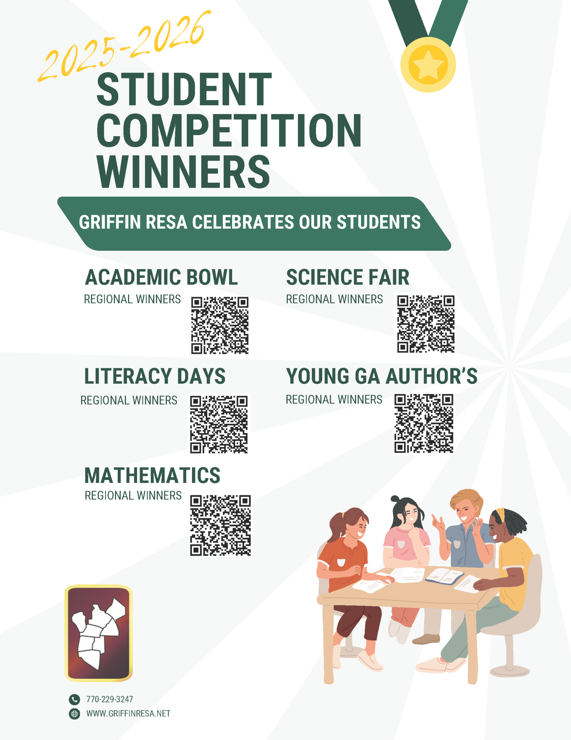2025-2026 Student Competition Winners - Griffin RESAGriffin RESA